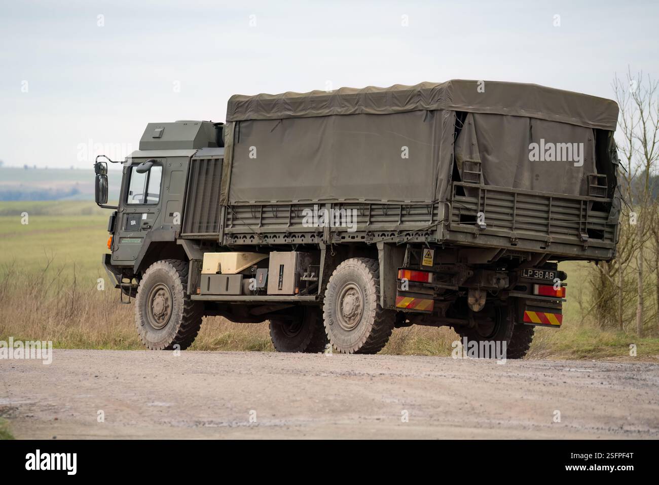 british army MAN SV 4x4 Utility Truck Stock Photo - Alamy