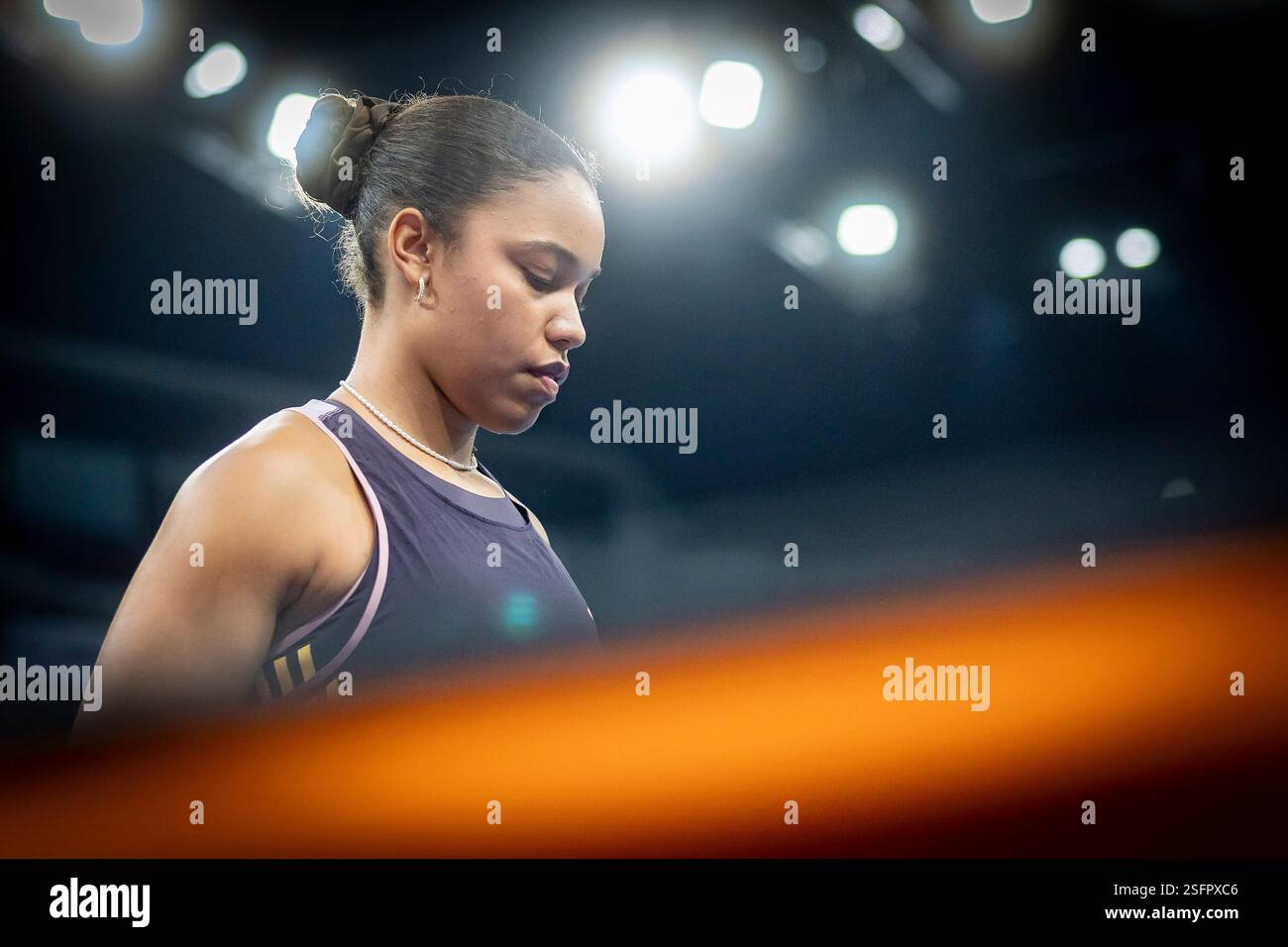 Duesseldorf, Deutschland. 09th Feb, 2025. Ogunleye, Yemisi (GER); ISTAF ...