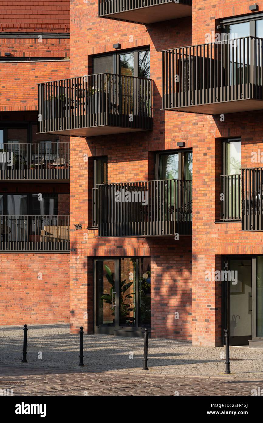 Modern residential development based on an award-winning design with ...