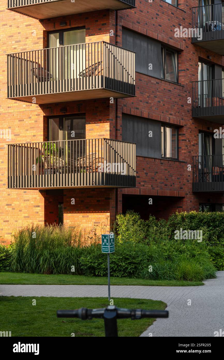 Modern residential development based on an award-winning design with ...