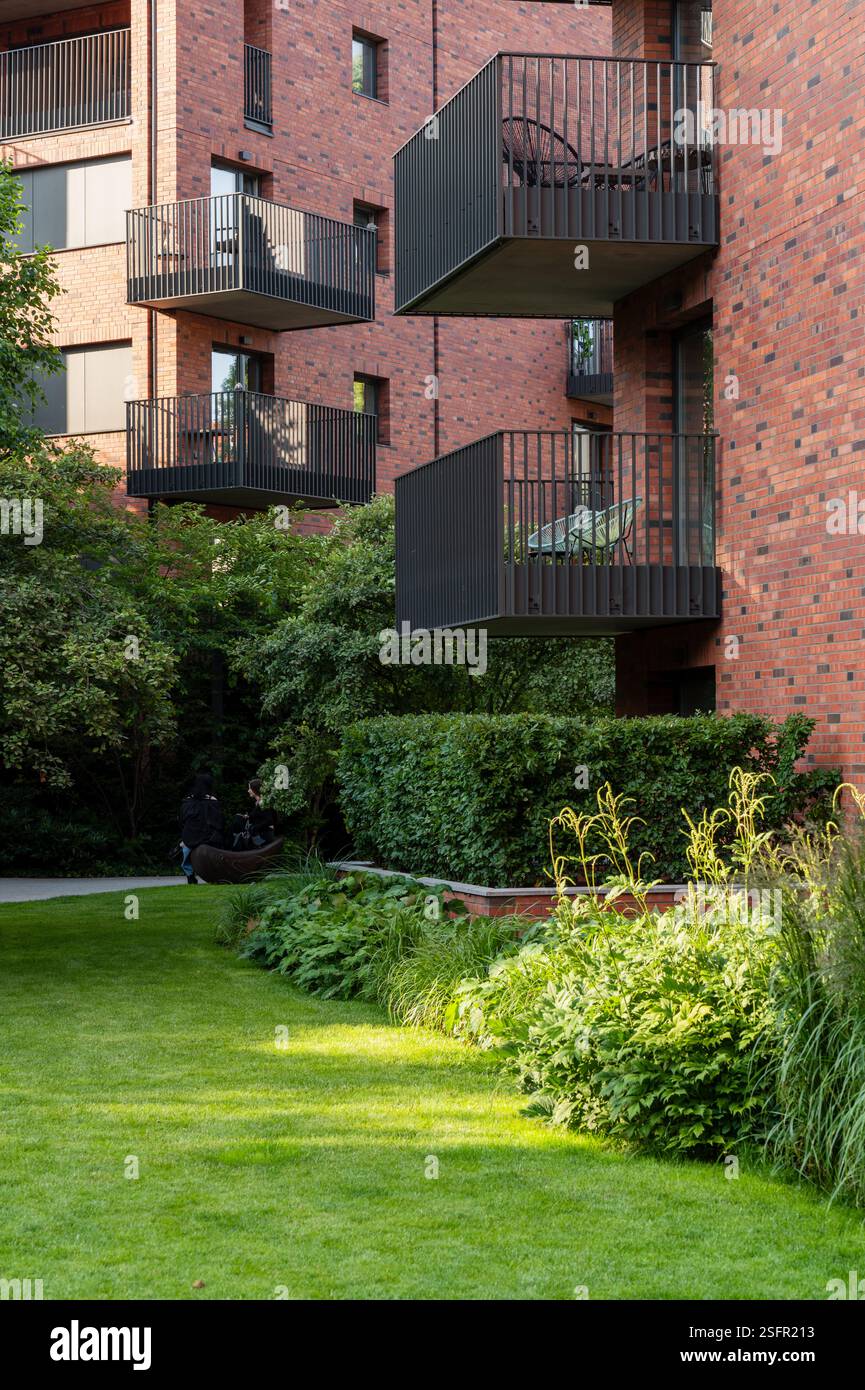 Modern residential development based on an award-winning design with ...