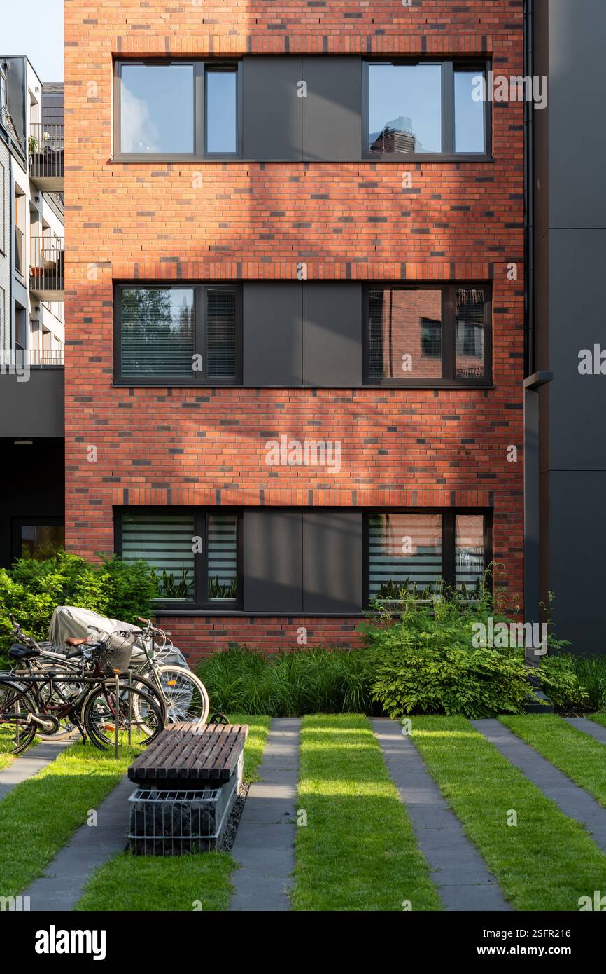 Modern residential development based on an award-winning design with ...