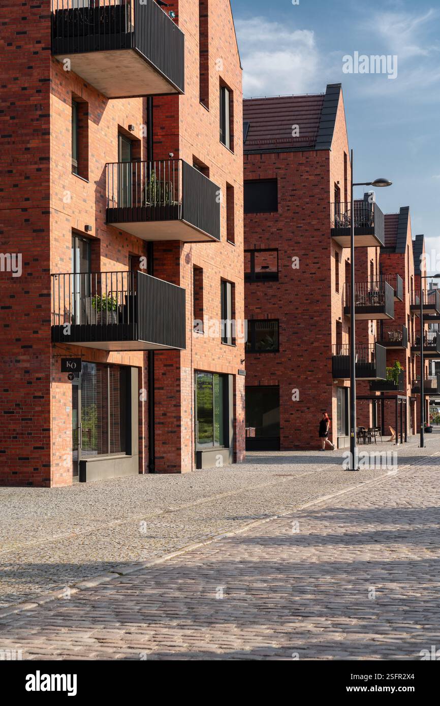 Modern residential development based on an award-winning design with ...