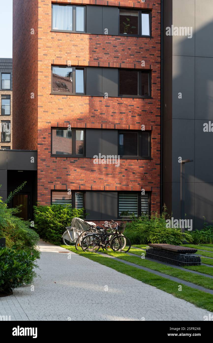 Modern residential development based on an award-winning design with ...