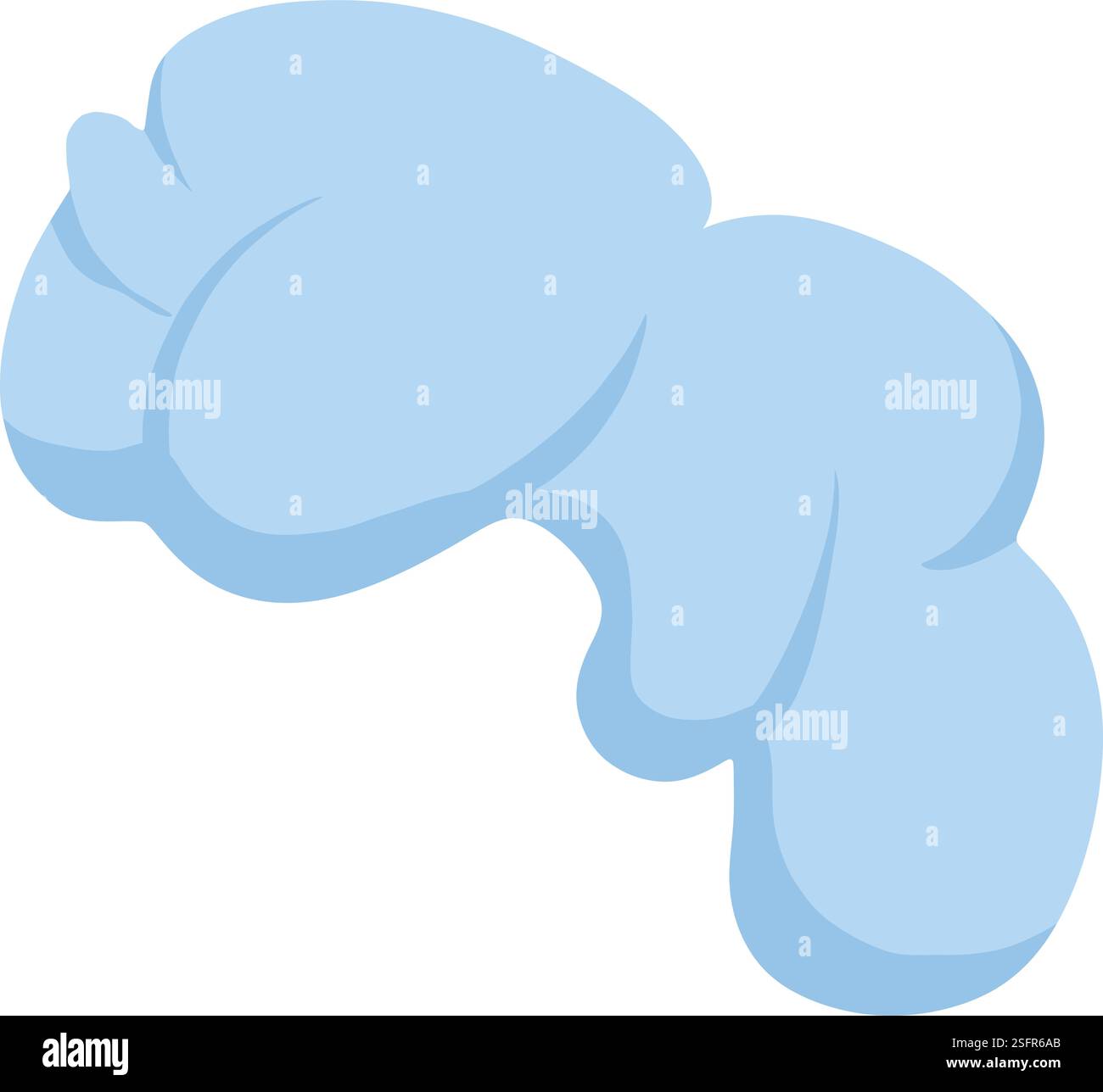 Dust cloud. Comic book little smoke puff stream clouds, cloud puffs ...