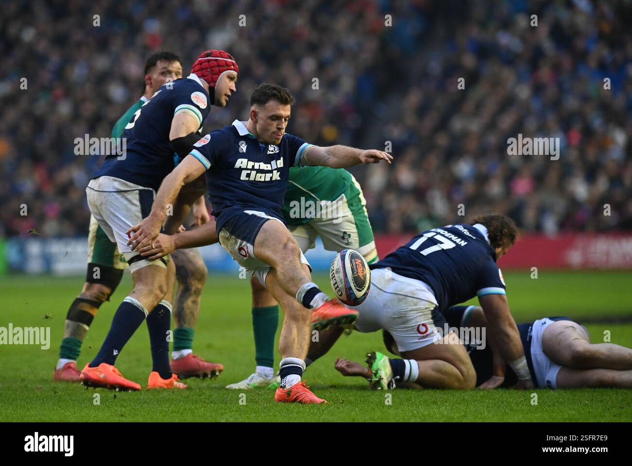 Scottish Gas Murrayfield .Edinburgh.Scotland, UK. 9th Feb, 2025 ...