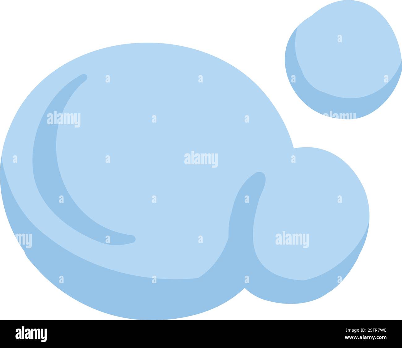 Dust cloud. Comic book little smoke puff stream clouds, cloud puffs ...