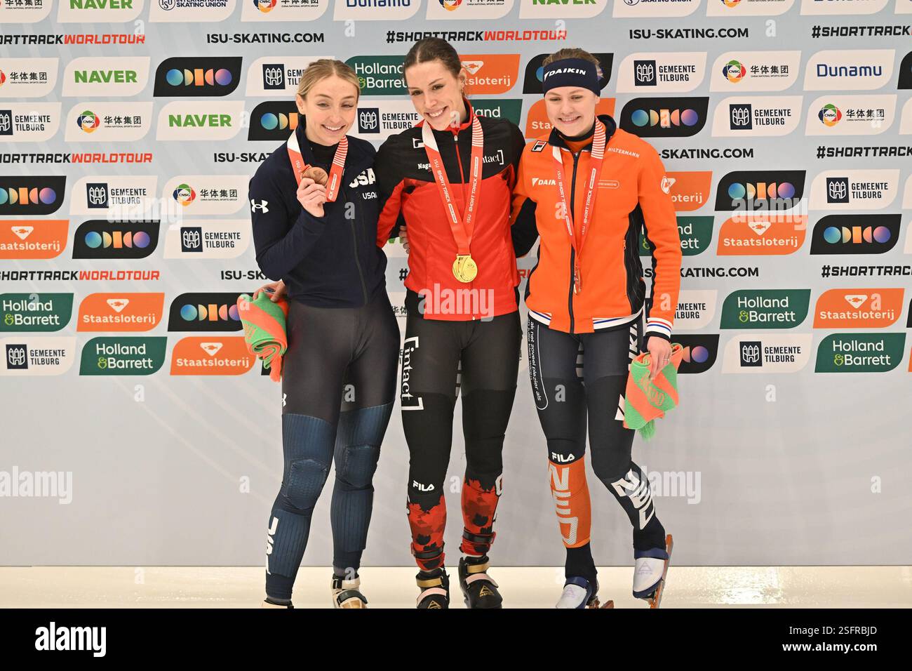 Tilburg, Netherlands. 09th Feb, 2025. BRUNELLE Florence CAN the winner ...