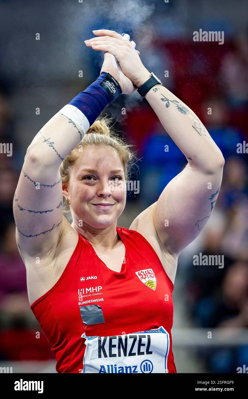 Duesseldorf, Deutschland. 09th Feb, 2025. Kenzel, Alina (GER); ISTAF ...