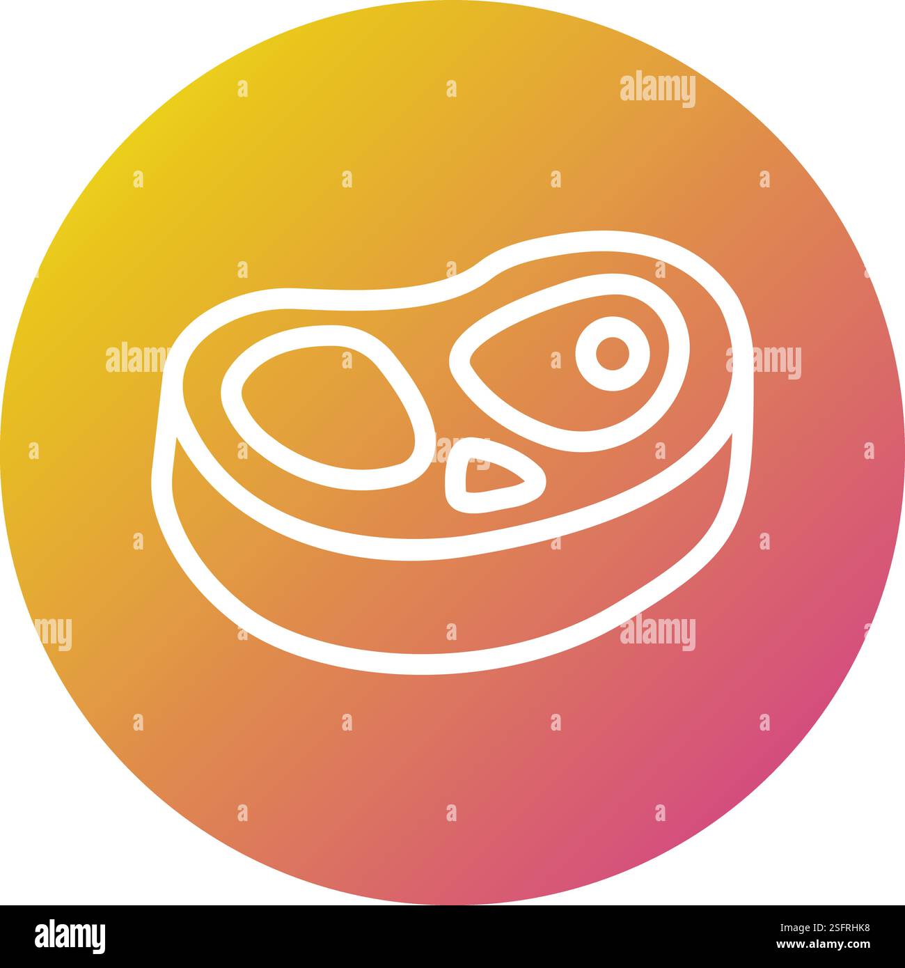 Steak app icon Stock Vector Images - Alamy