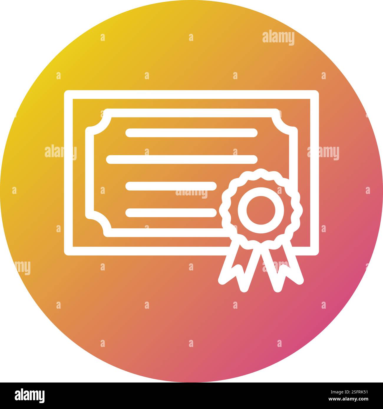 Certificate icons Stock Vector Images - Alamy