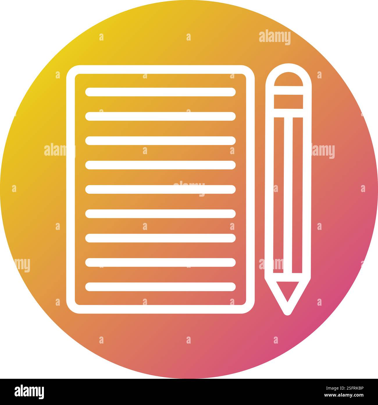 Contract Vector Icon Design Illustration Stock Vector Image & Art - Alamy