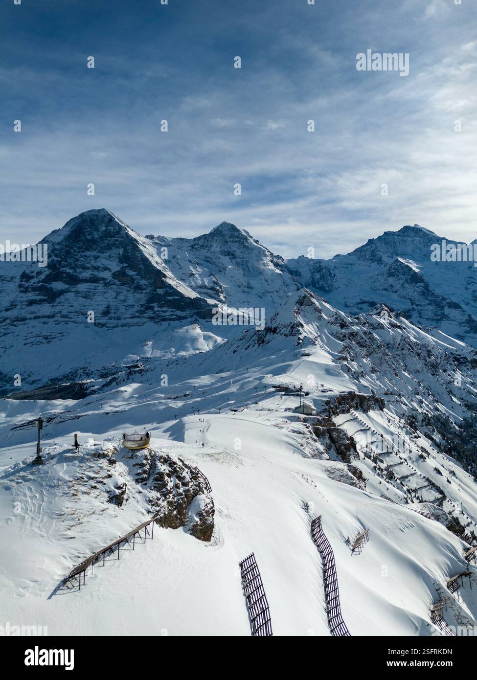 Mannlichen viewpoint switzerland hi-res stock photography and images ...