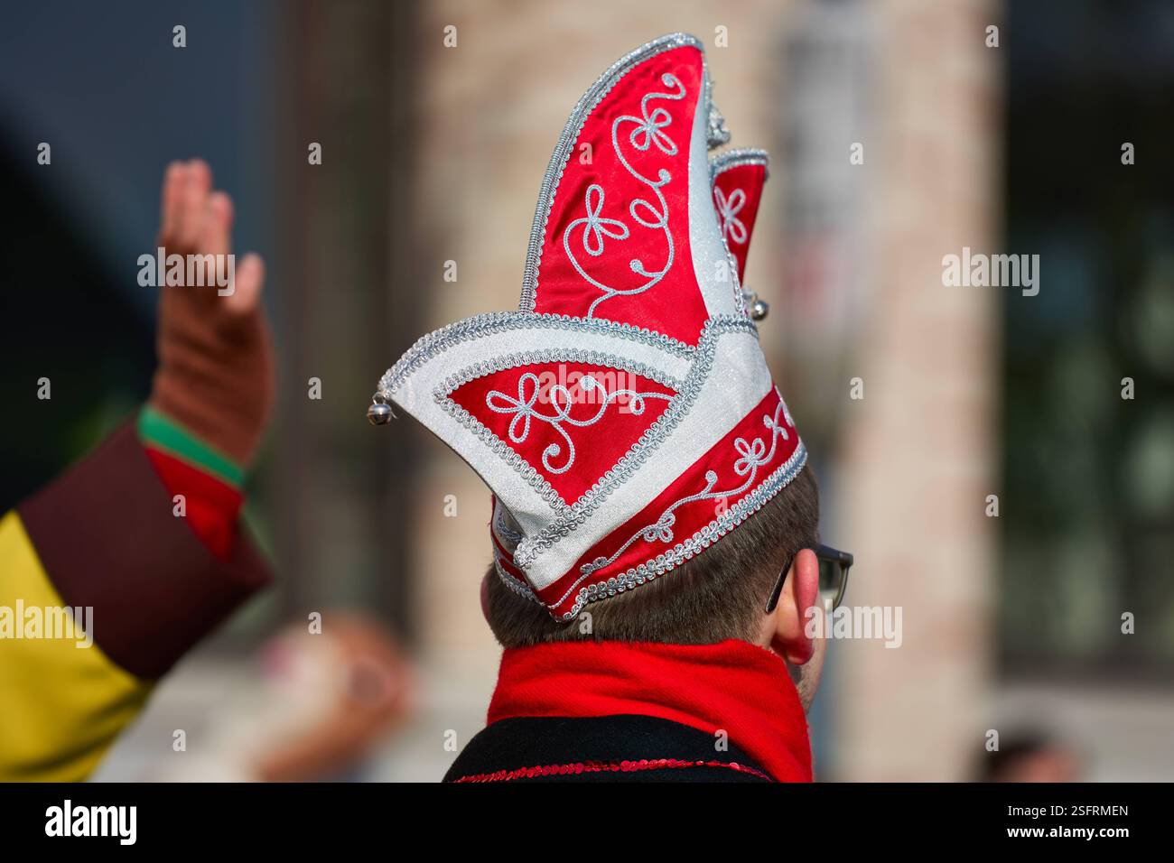 Mertingen, Bavaria, Germany - February 9, 2025: Big carnival parade in ...