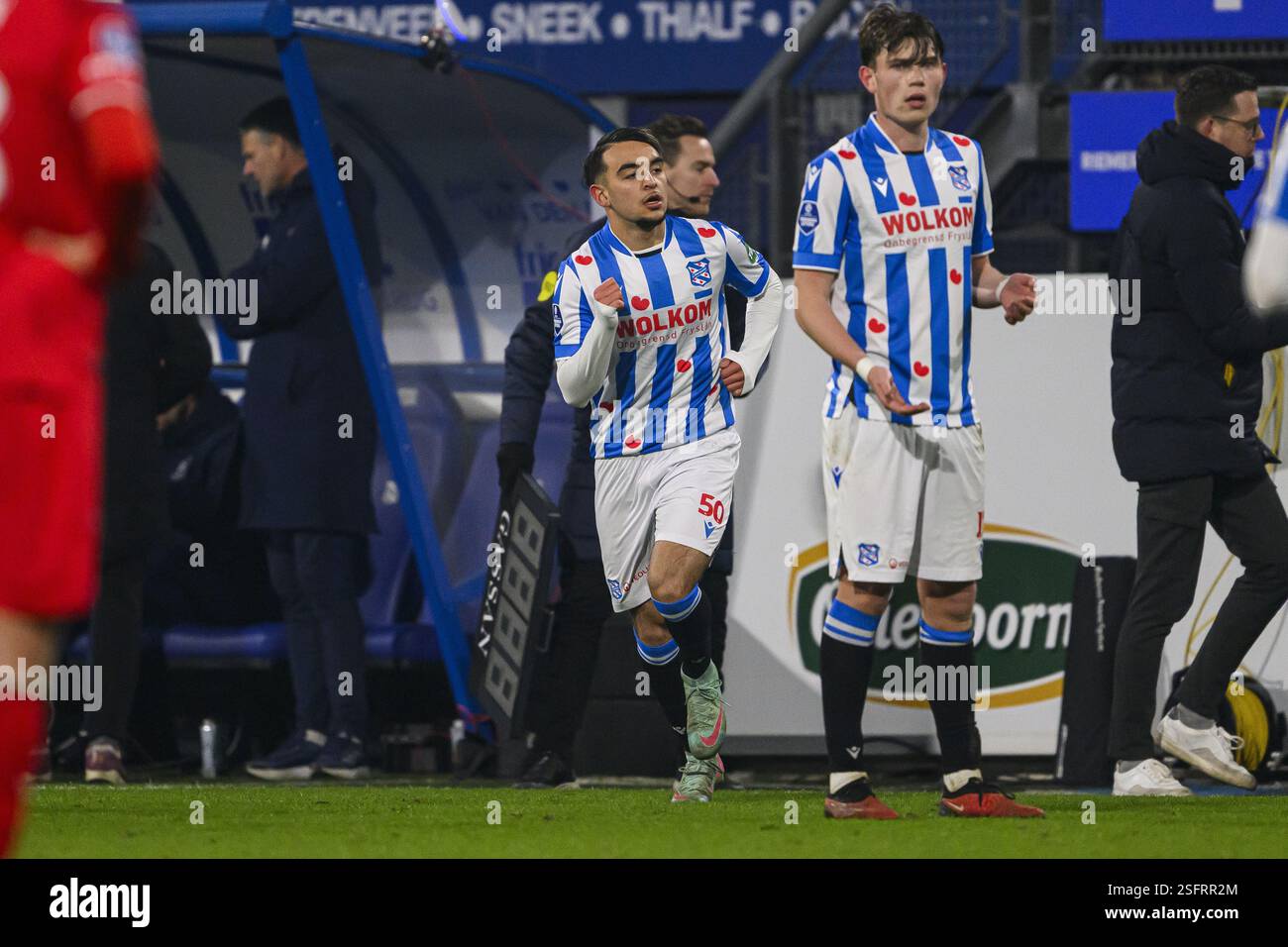 HEERENVEEN - Eser Gurbuz of SC Heerenveen during the Dutch Eredivisie ...