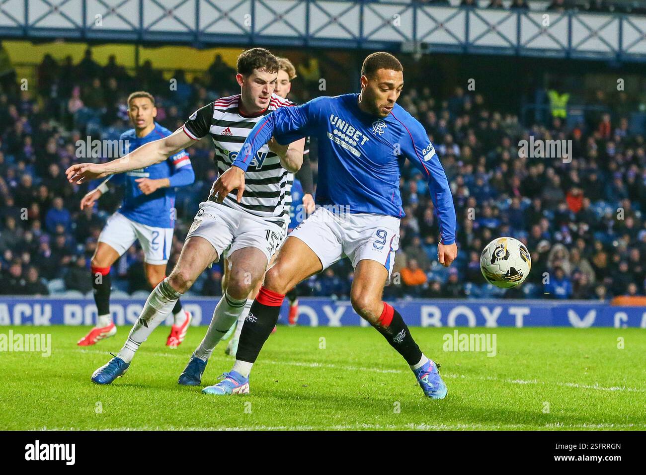 Glasgow, Scotland, UK. Glasgow, UK. 09th Feb, 2025. Queens Park FC ...