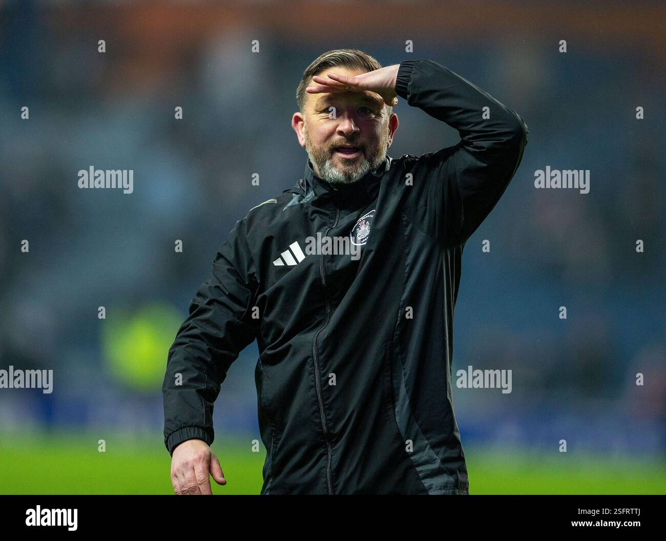 Ibrox Stadium, Glasgow, UK. 9th Feb, 2025. Scottish Cup Fifth Round ...