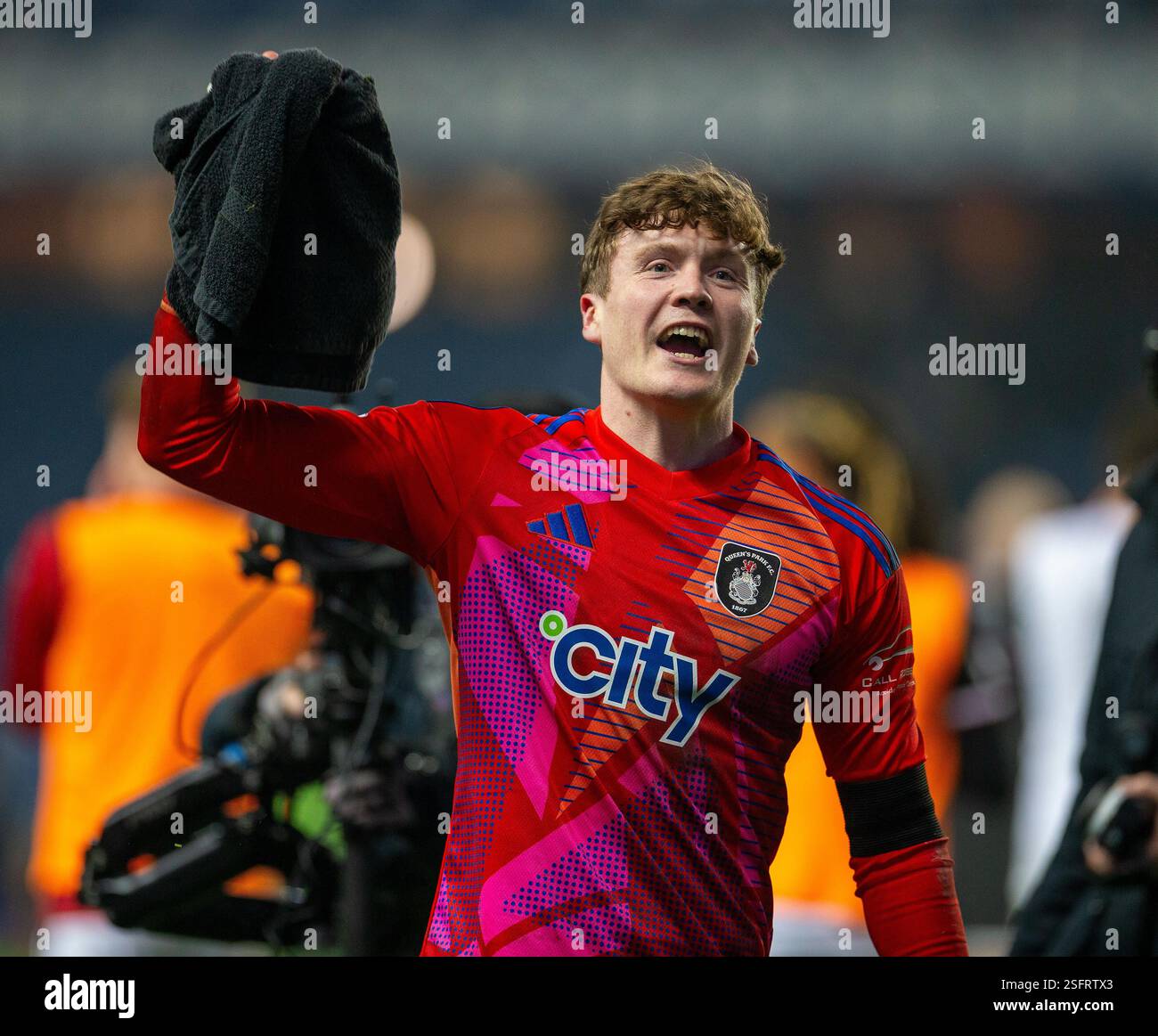 Ibrox Stadium, Glasgow, UK. 9th Feb, 2025. Scottish Cup Fifth Round ...