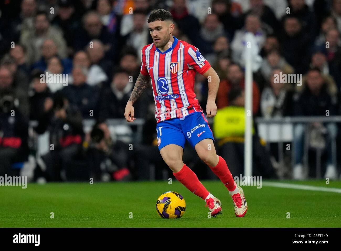 Madrid, Spain. 08th Feb, 2025. Javier Galan of Atletico de Madrid ...