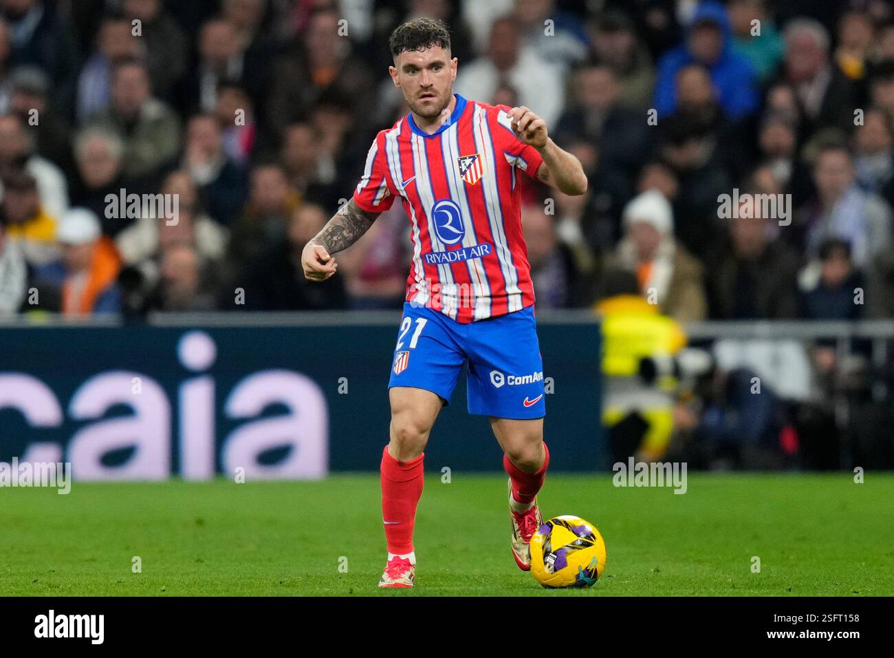 Madrid, Spain. 08th Feb, 2025. Javier Galan of Atletico de Madrid ...