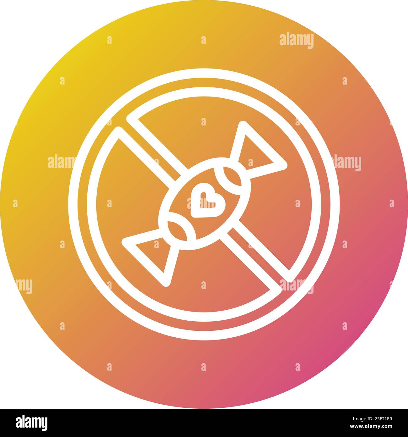 Sugar free flat design Cut Out Stock Images & Pictures - Alamy