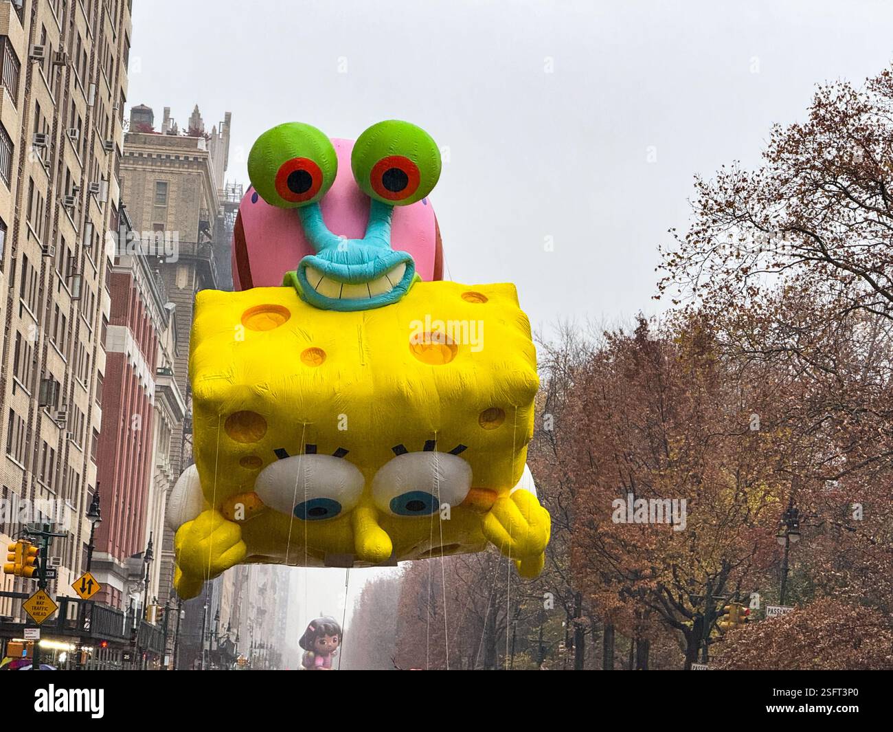 New York, New York, November 28, 2024: The SpongeBob SquarePants and ...