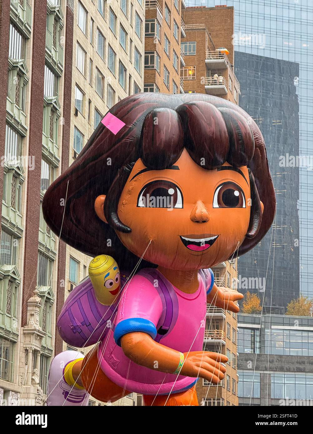 New York, New York, November 28, 2024: Gabby her magic cat ears Pandy ...