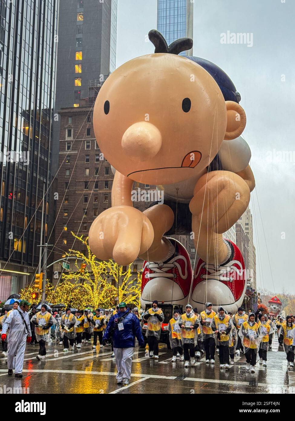 New York, New York, November 28, 2024: A Diary of a Wimpy Kid balloon ...
