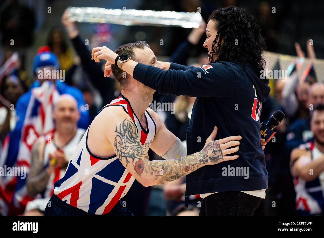 Army veteran James Cairns proposes to his partner Hannah Wild following ...