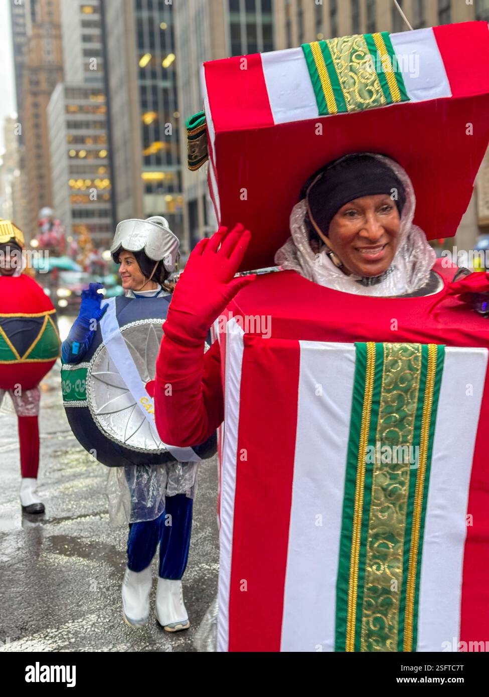 New York, New York, November 28, 2024: Macy's performers dressed in ...