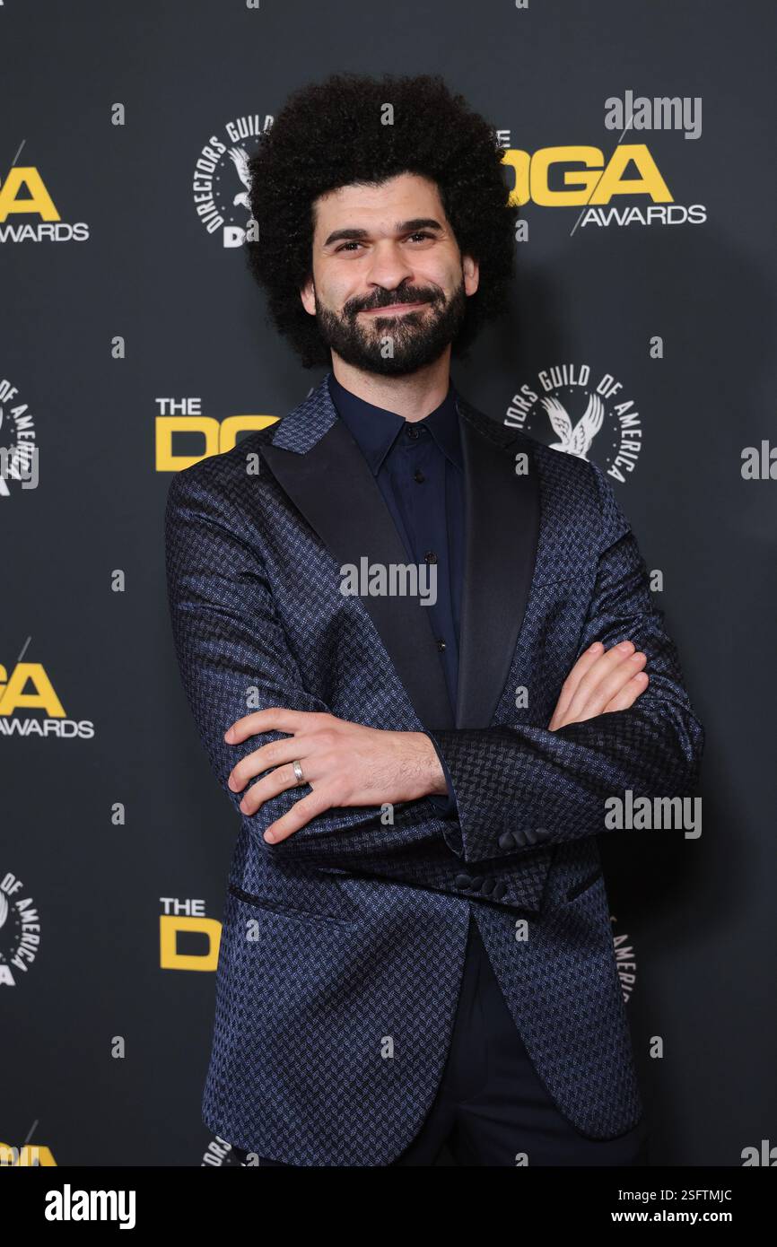 Beverly Hills, USA. 08th Feb, 2025. Ibrahim Nash'at attends the 77th ...