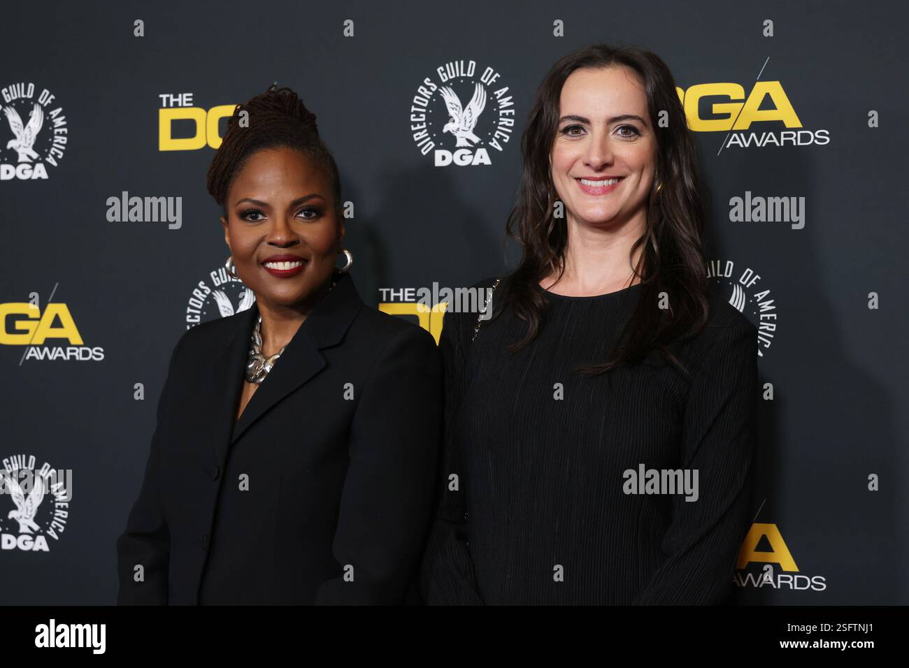 Beverly Hills, USA. 08th Feb, 2025. Angela Patton and Natalie Rae ...