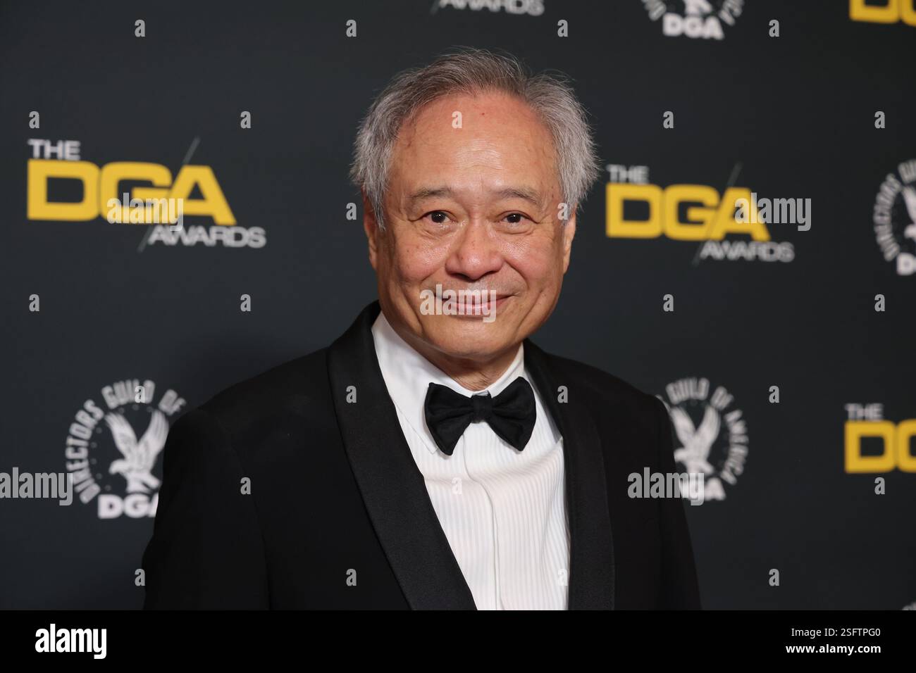 Beverly Hills, USA. 08th Feb, 2025. Ang Lee attends the 77th annual ...