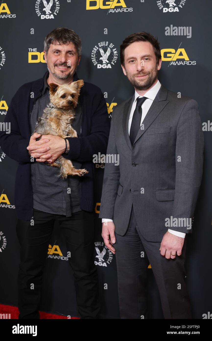 Beverly Hills, USA. 08th Feb, 2025. Brendan Bellomo and Slava Leontyev ...
