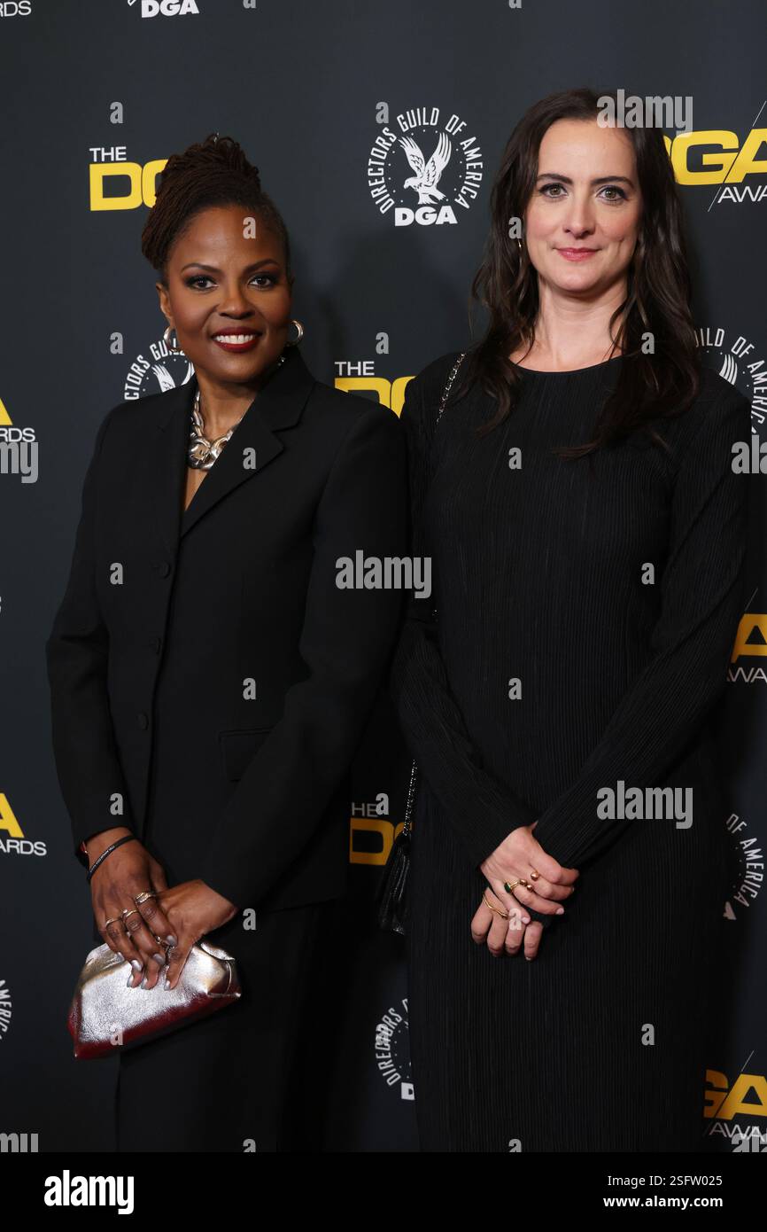 Beverly Hills, USA. 08th Feb, 2025. Angela Patton and Natalie Rae ...