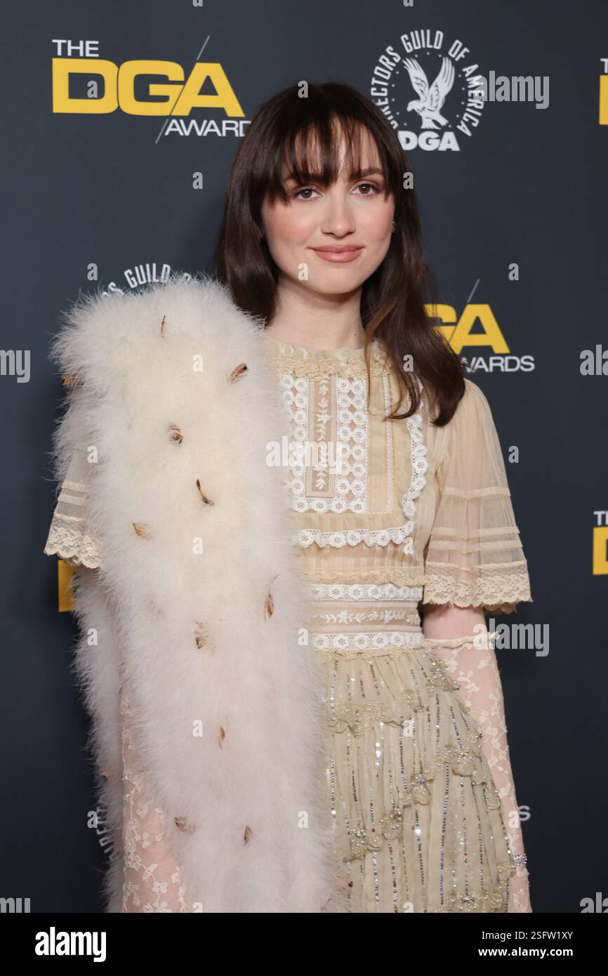 Beverly Hills, USA. 08th Feb, 2025. Maude Apatow attends the 77th ...