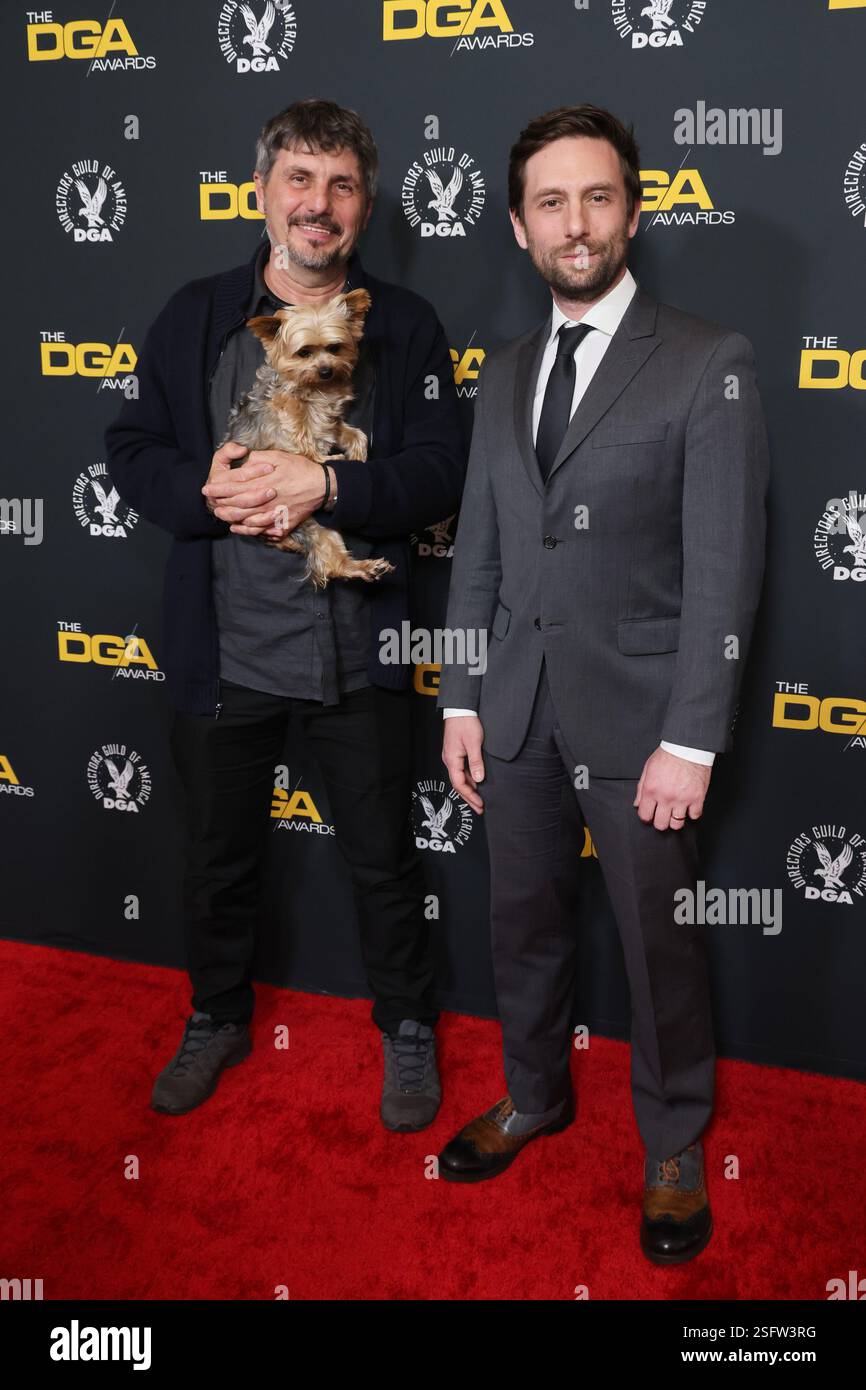 Beverly Hills, USA. 08th Feb, 2025. Brendan Bellomo and Slava Leontyev ...