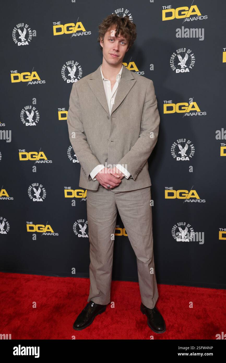 Beverly Hills, USA. 08th Feb, 2025. Halfdan Ulmann Tondel attends the ...