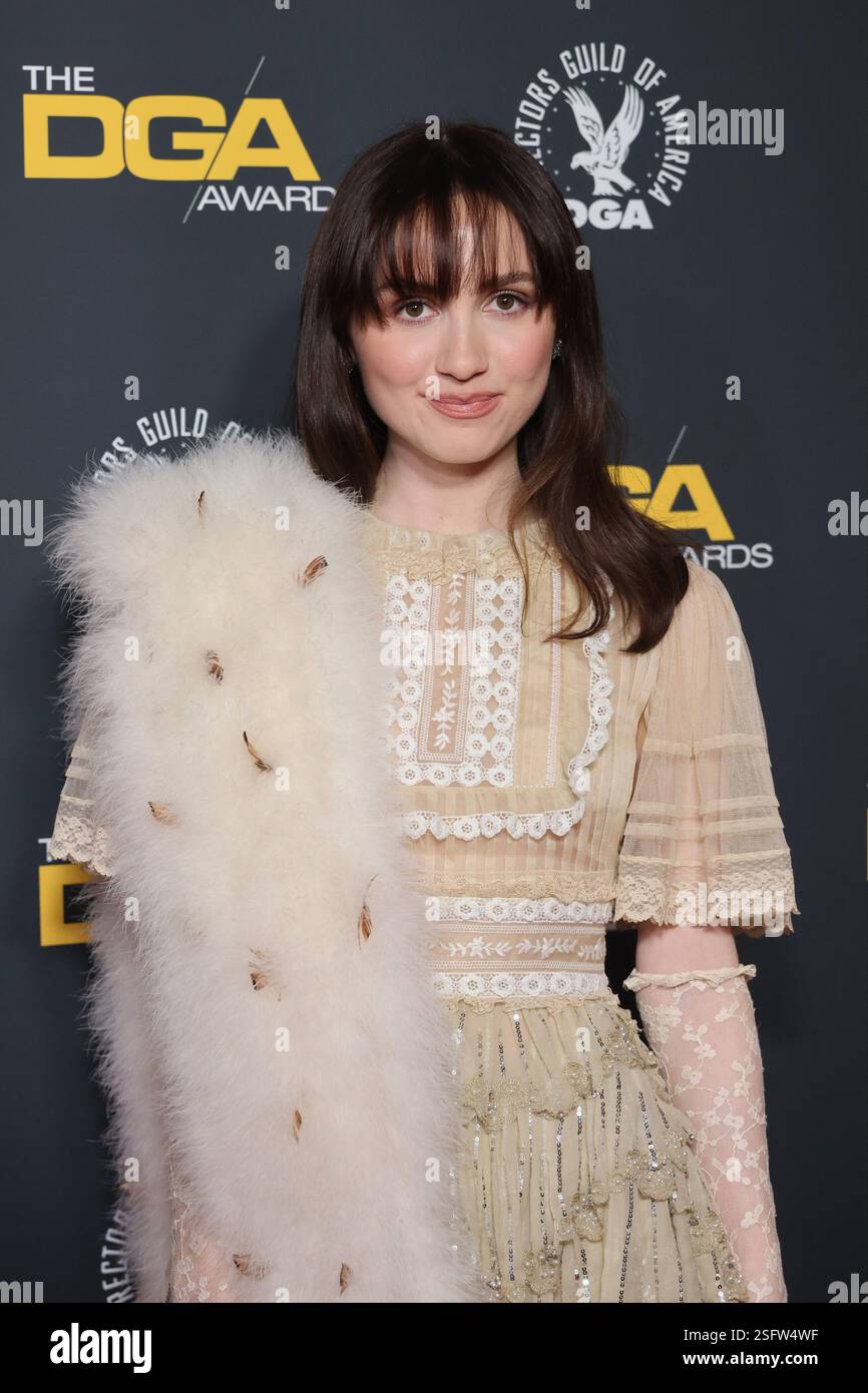Beverly Hills, USA. 08th Feb, 2025. Maude Apatow attends the 77th ...