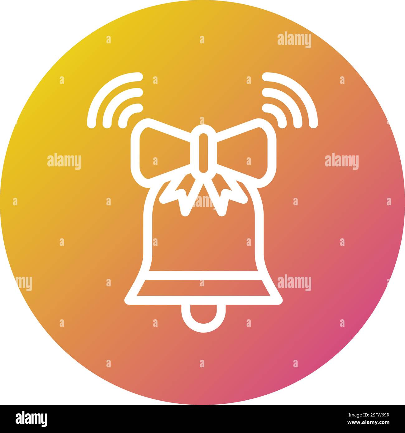Bell Vector Icon Design Illustration Stock Vector Image & Art - Alamy