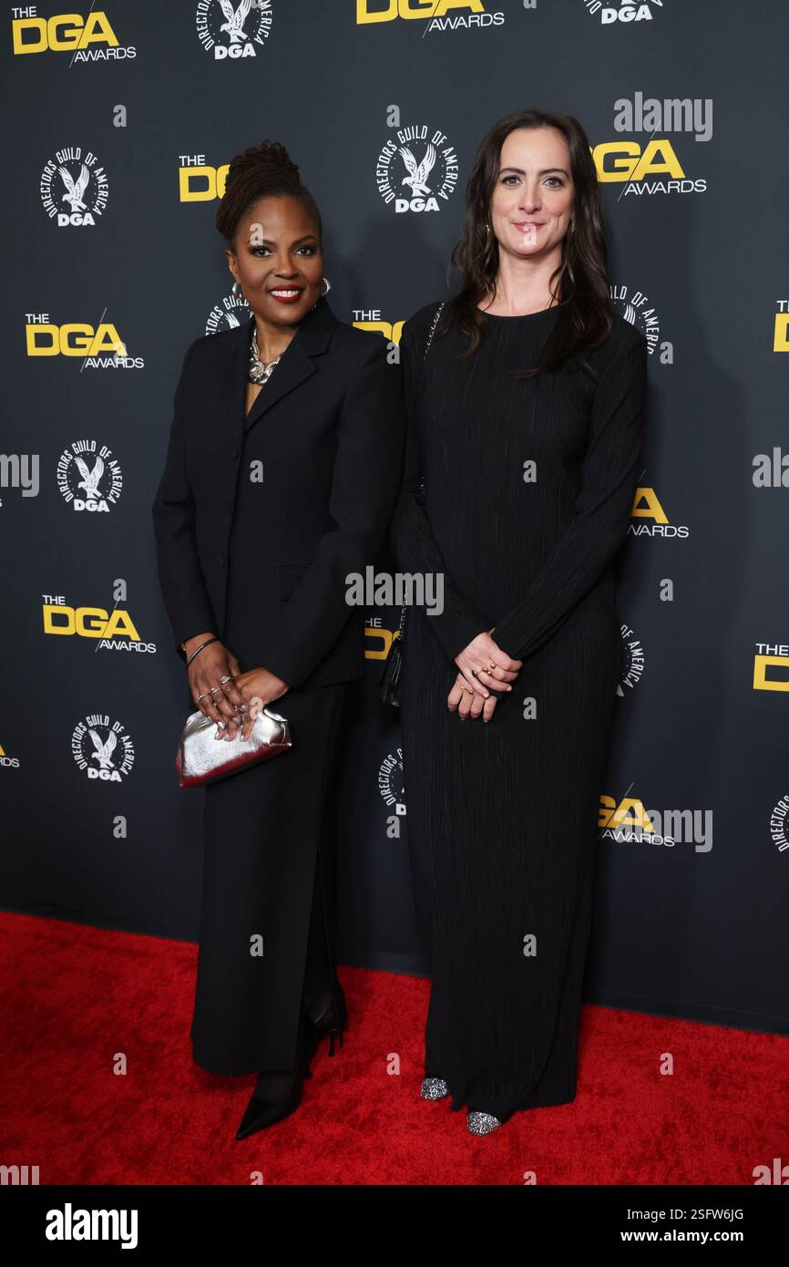 Beverly Hills, USA. 08th Feb, 2025. Angela Patton and Natalie Rae ...