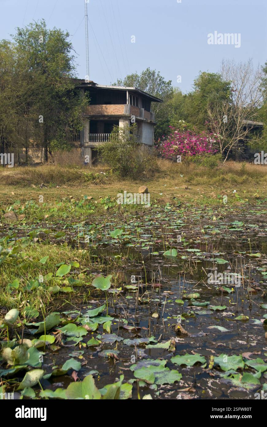 Ta Mok's house overlooks an eerie lake near the remains of Pol Pot's ...
