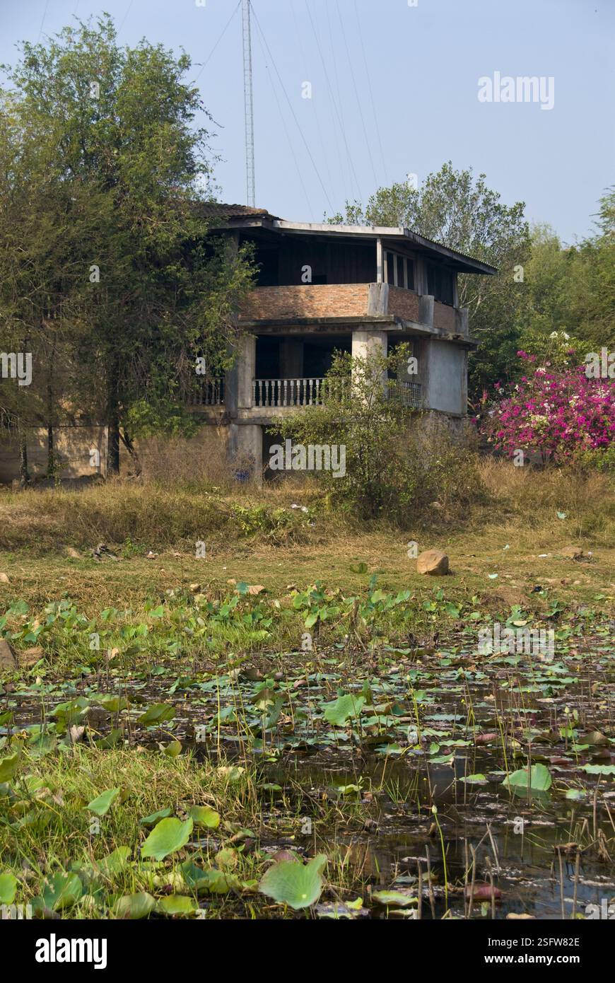 Ta Mok's house overlooks an eerie lake near the remains of Pol Pot's ...