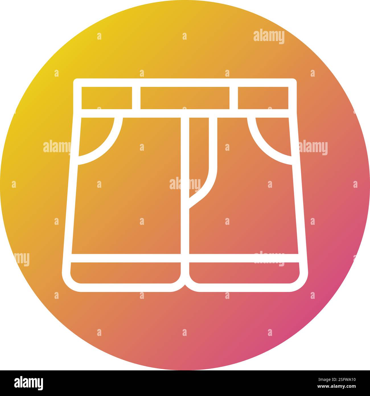 Shorts flat design hi-res stock photography and images - Alamy