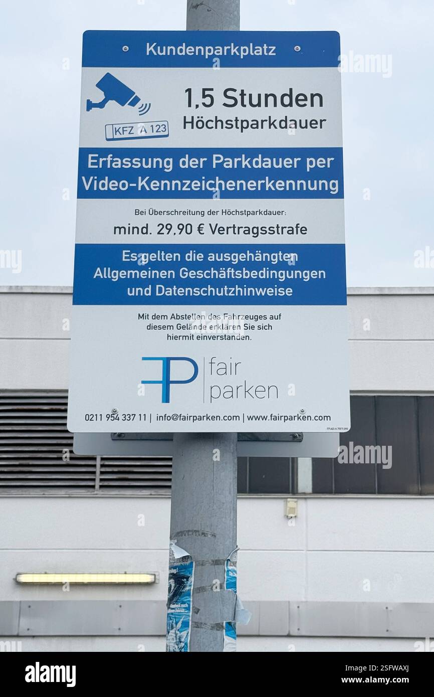 09.02.2025 xsvx, Wirtschaft Fair parken emwir , v.l. Logo, Schriftzug ...