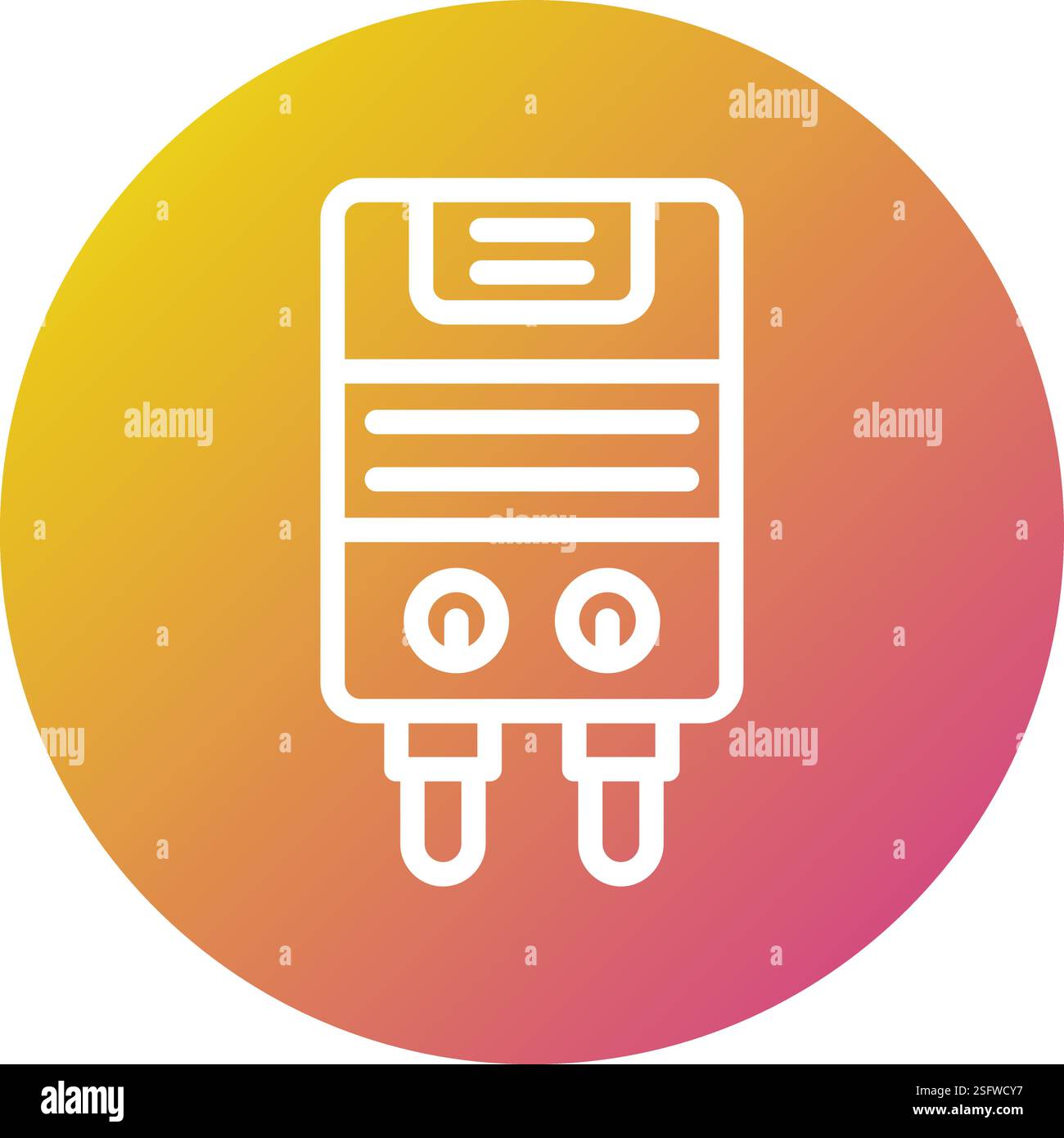 Boiler Vector Icon Design Illustration Stock Vector Image & Art - Alamy