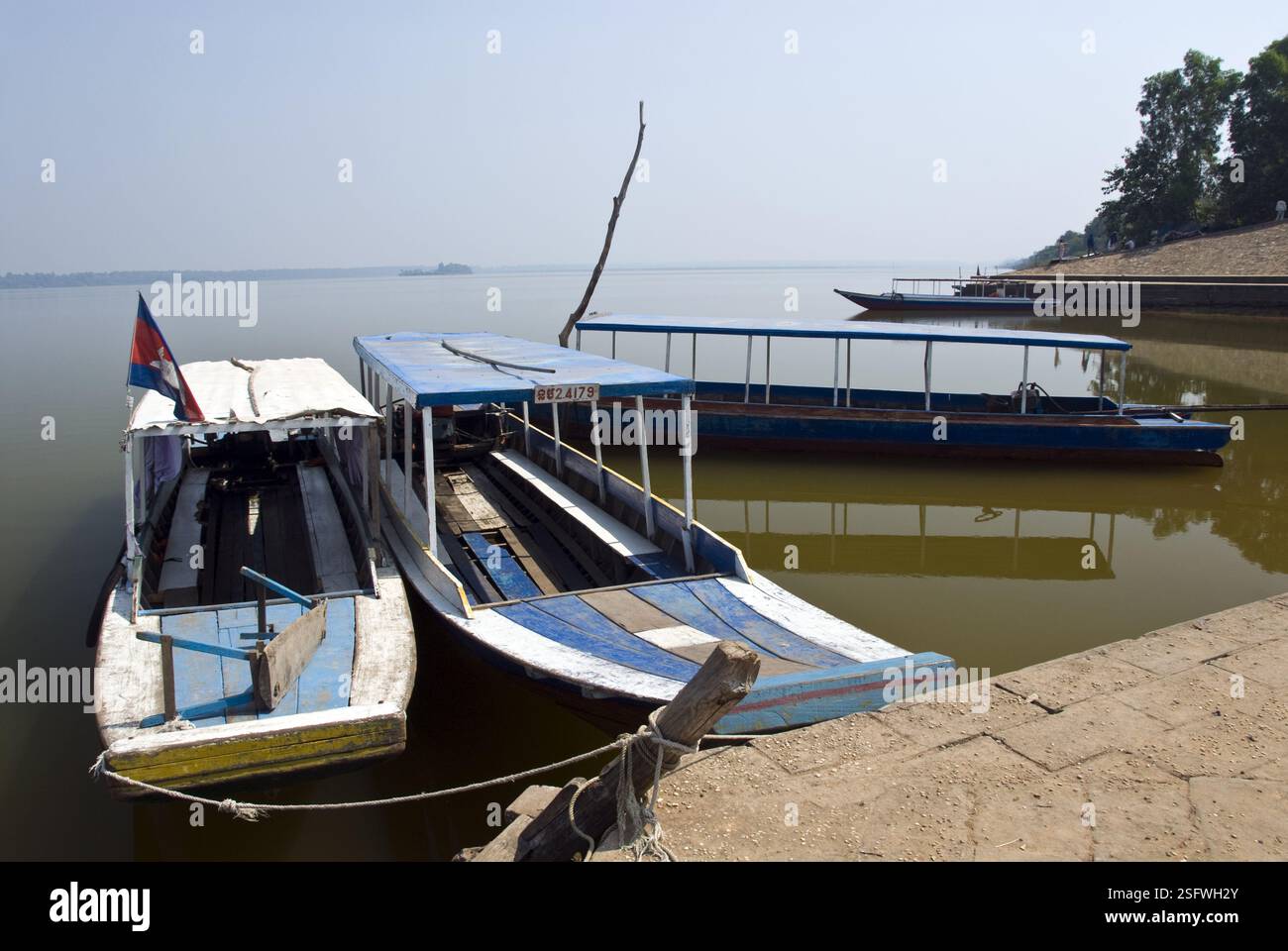 The West Baray is a reservoir at Angkor west of the walled city Angkor ...