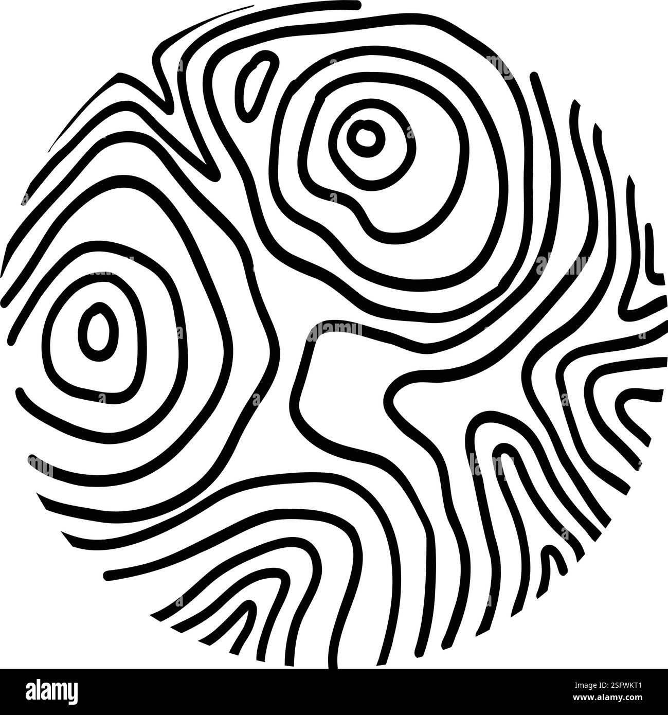 Log slices Stock Vector Images - Alamy