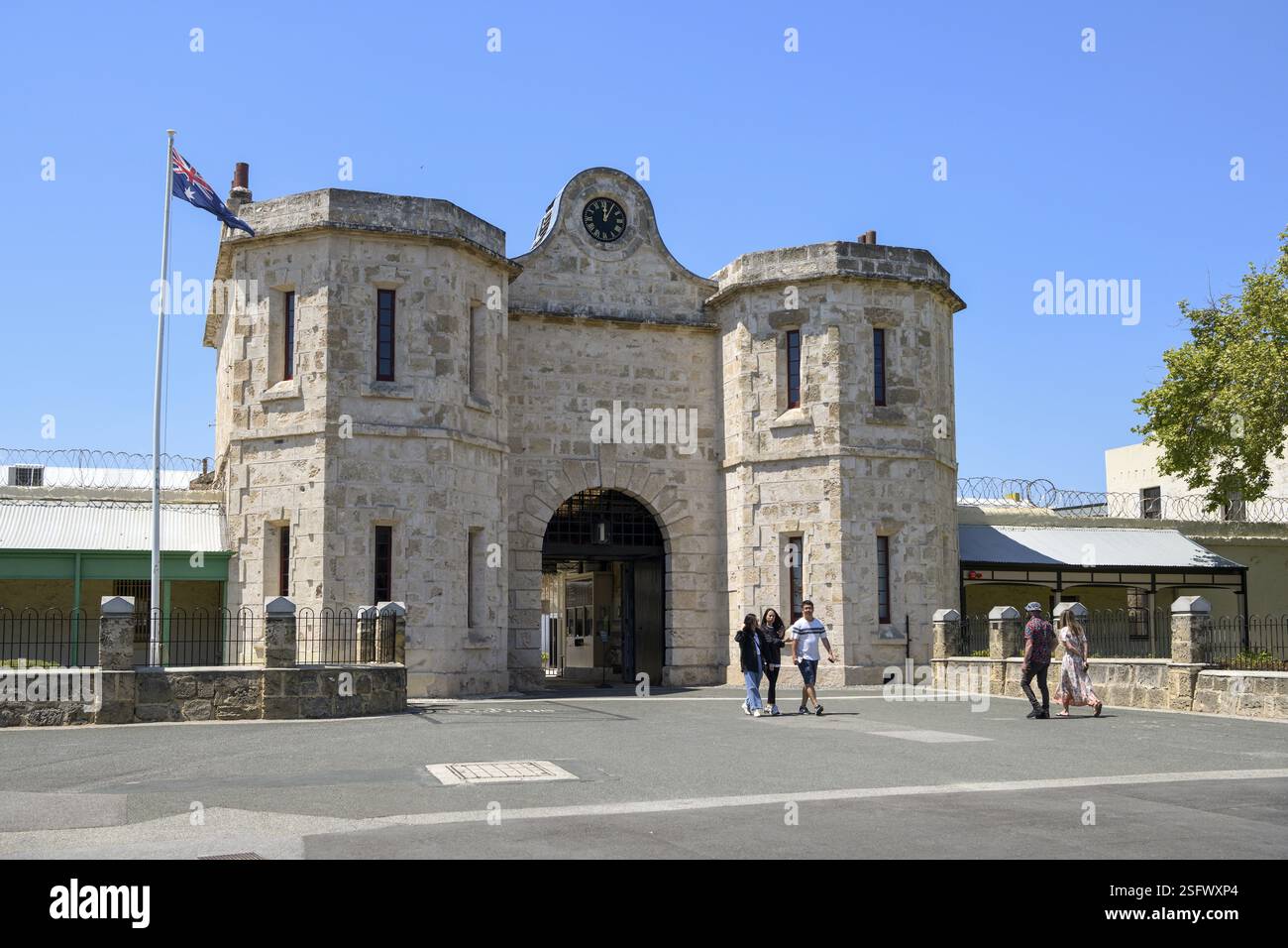 Main gate of Fremantle Prison from 1850, prison, Unesco World Heritage ...
