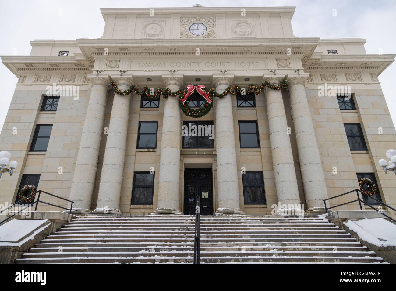 Snow in Arizona Stock Photo - Alamy